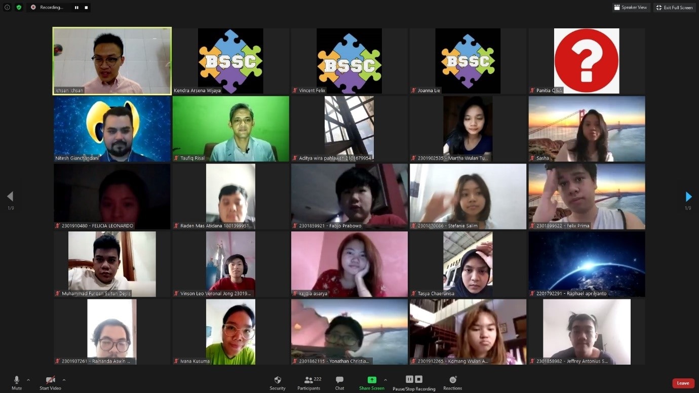 Webinar “New Normal, New Lifestyle” – BINUS Square Student Committee